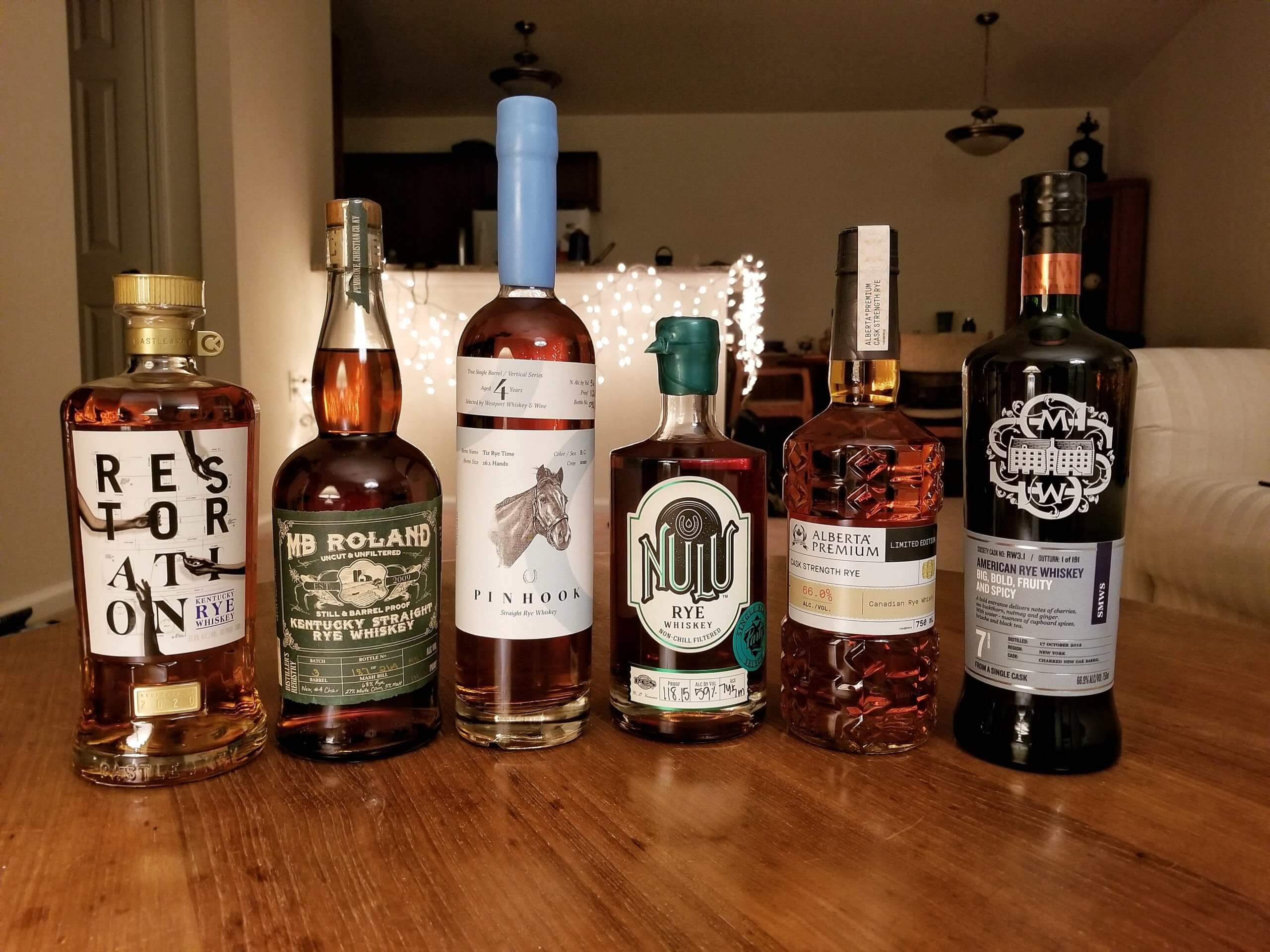 Tasting #70: Rye Whiskey | Saratoga Whiskey Club